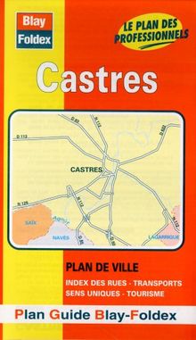 Plan de ville : Castres (avec un index) von unbekannt