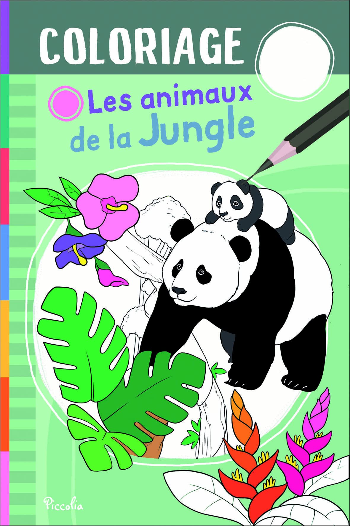 Les animaux de la jungle : coloriage de non renseigné