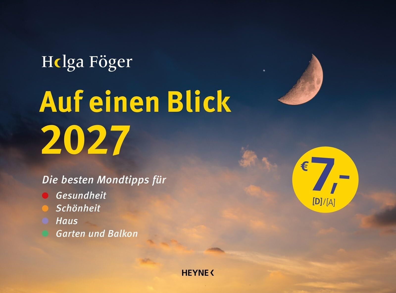Auf einen Blick 2027 von Helga Föger - calendar
