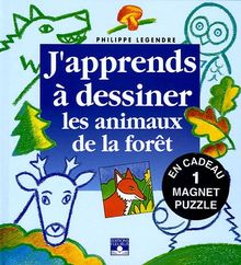JAPPRENDS À DESSINER les animaux de la forêt : Avec ... | Book ...