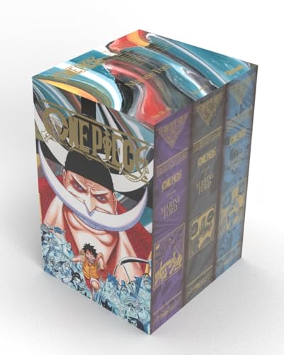 One Piece : coffret Marine Ford : tomes 54 à 61 de Eiichiro Oda - Poche