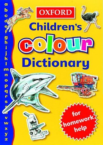 The Oxford Children's Colour Dictionary de Rosemary Sansome - Poche