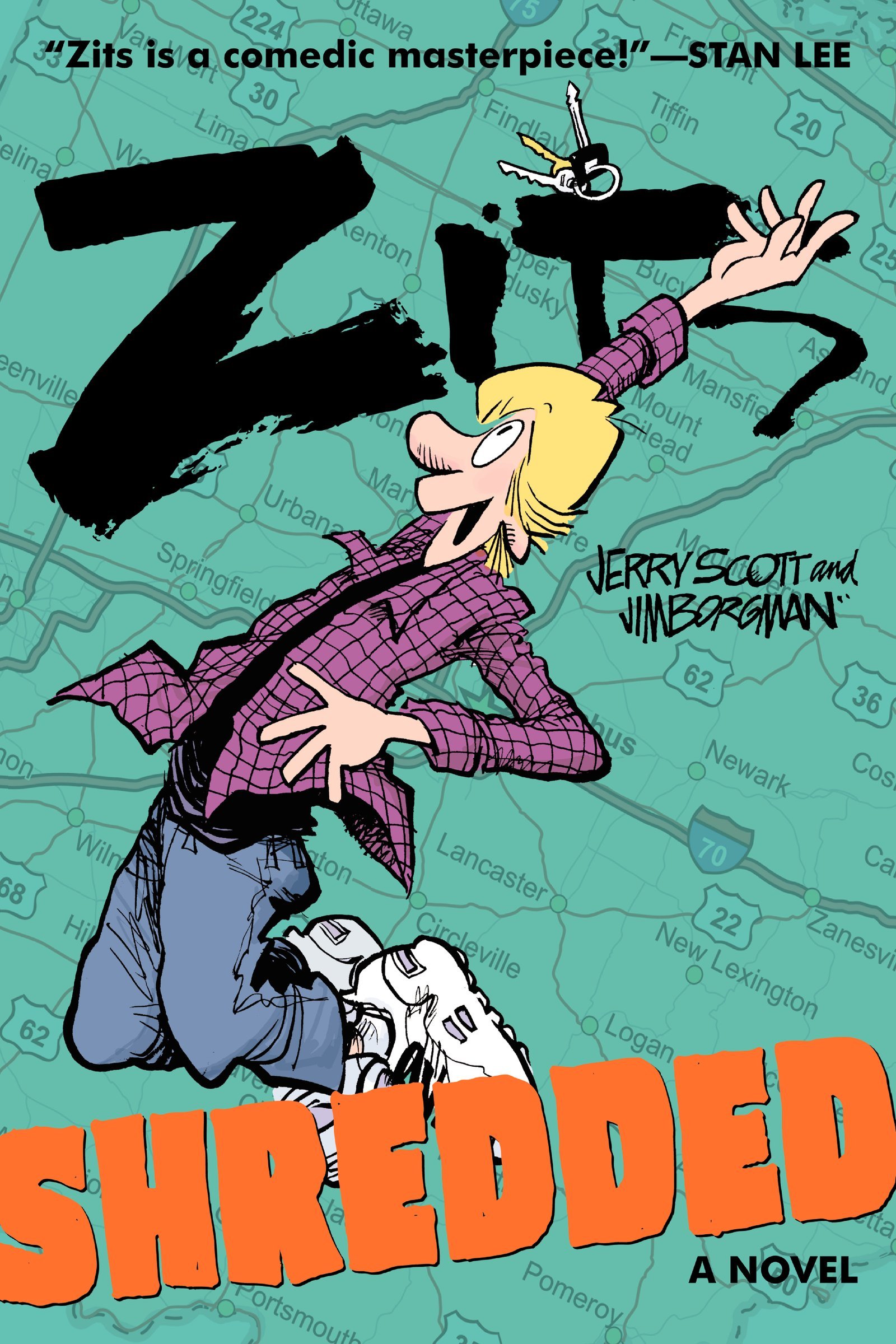 Zits: Shredded: An Illustrated Comic Strip Adventure - Jeremy Duncan and Friends on a Road Trip ...