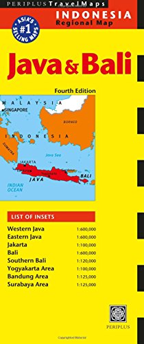 Java & Bali Travel Map Fourth Edition (Periplus Travel Maps) von ...