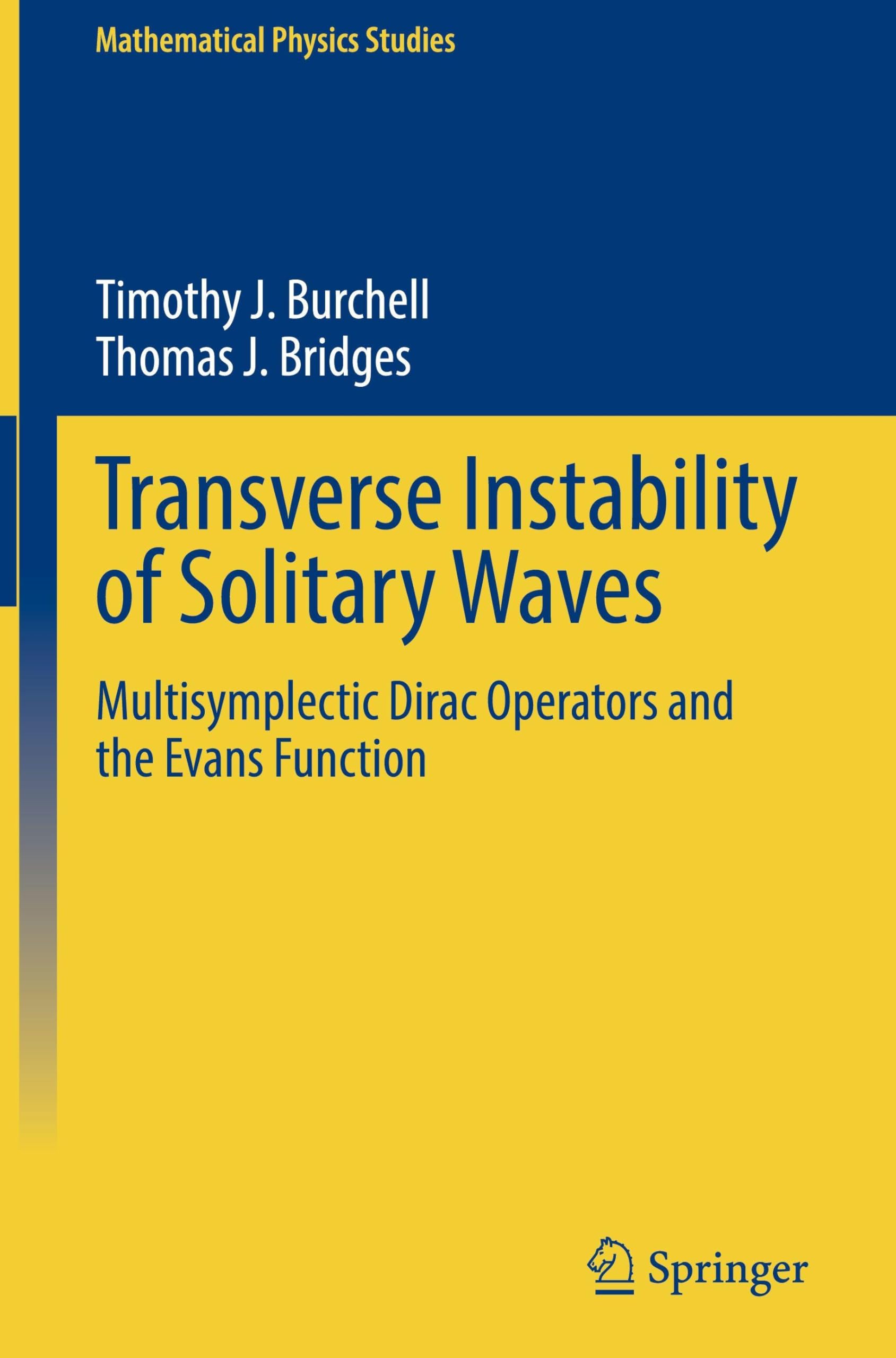 Transverse Instability of Solitary Waves: Multisymplectic Dirac ...