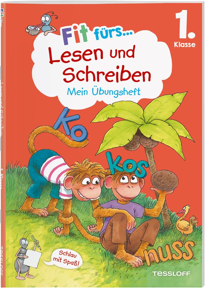 Fit fürs Lesen und Schreiben 1. Klasse. Mein Übungsheft: Wörter, Sätze und Texte flüssig lesen ...